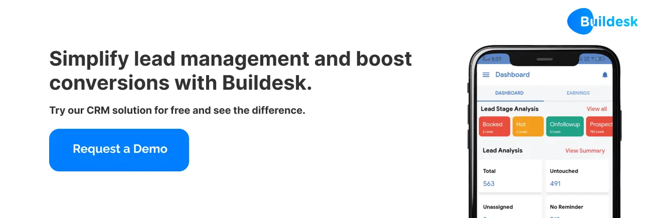 How to Handle Real Estate Lead Management? - Buildesk