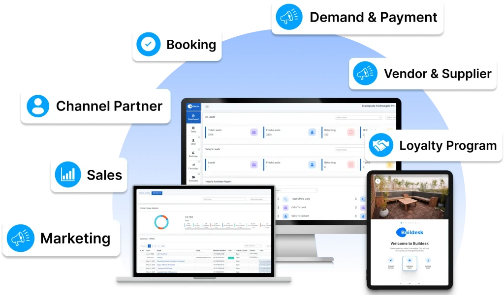 Real Estate CRM & ERP Software for Developers & Brokers